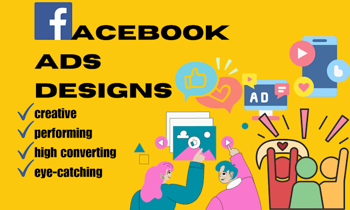 Be your professional facebook ads designer by Saima_hasnain90 | Fiverr