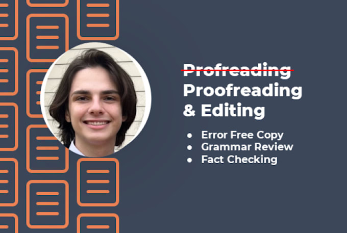 Proofread and copyedit 1000 words in 24 hours by Thomascaz | Fiverr
