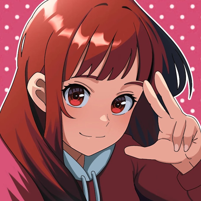 Draw your own anime character profile, icon, and avatar art by ...