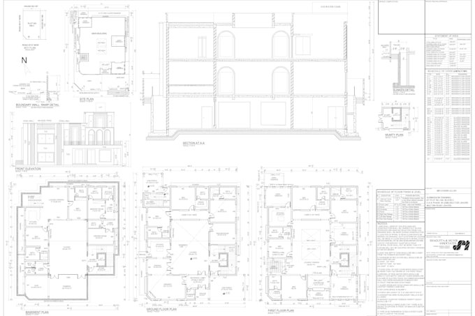 Prepare submission drawings for dha lahore registered dha architect by ...