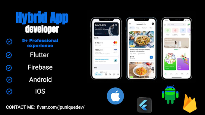 Build Hybrid Mobile Web Andriod Ios Apps With Flutter Firebase Bloc