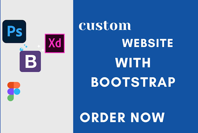 Convert your custom website from figma using bootstrap by Marzia_chy ...