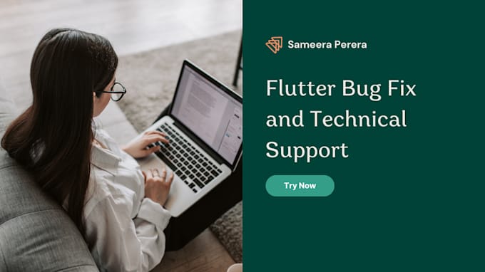 Give flutter bug fix and technical support by Sameeradev | Fiverr