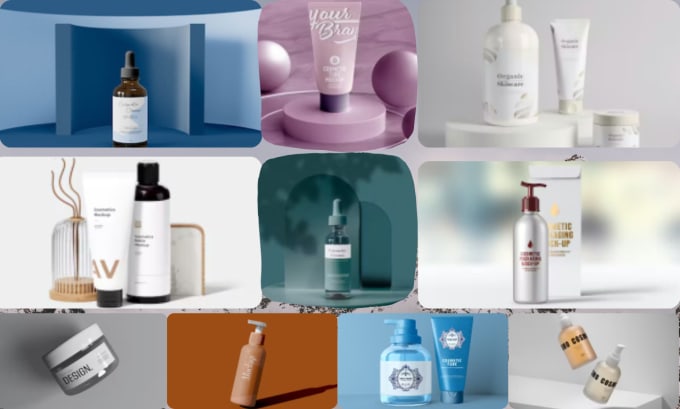 Make an astonishing cosmetic packaging and label design by Ussefyou606 ...