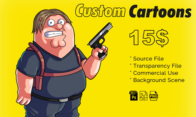 Design custom cartoon, cartoon character and anything as a cartoon ...