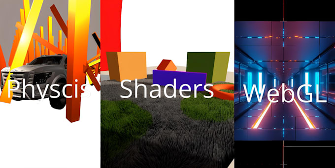 Create 3d Or 2d Threejs Graphics Glsl Shaders Or Physics By Atlasyord Fiverr 0877