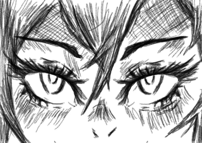 Draw anything anime sfw in digital or traditional art form by ...