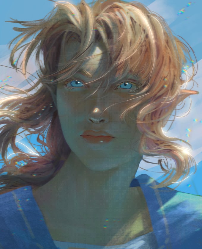 Draw a character in a semi realistic style by Black_umi | Fiverr