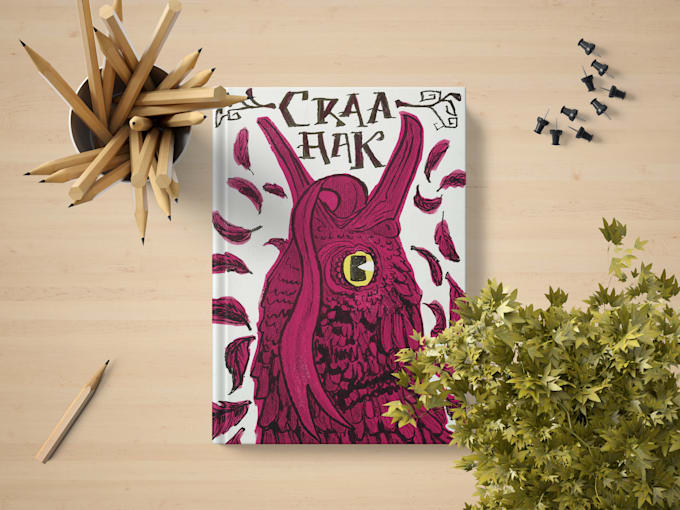 Illustrate your book cover by Ricardobini | Fiverr