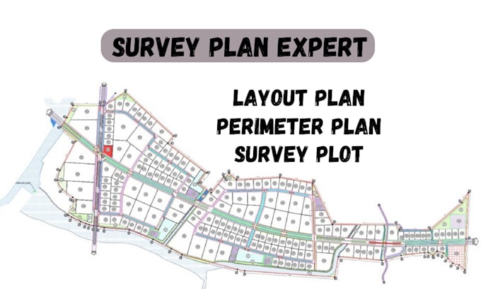 Draw 2d survey plan, design layout plan and redesign existing plans