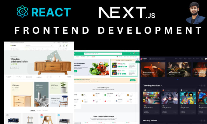 Convert figma design to react or nextjs, frontend consultation, react ...