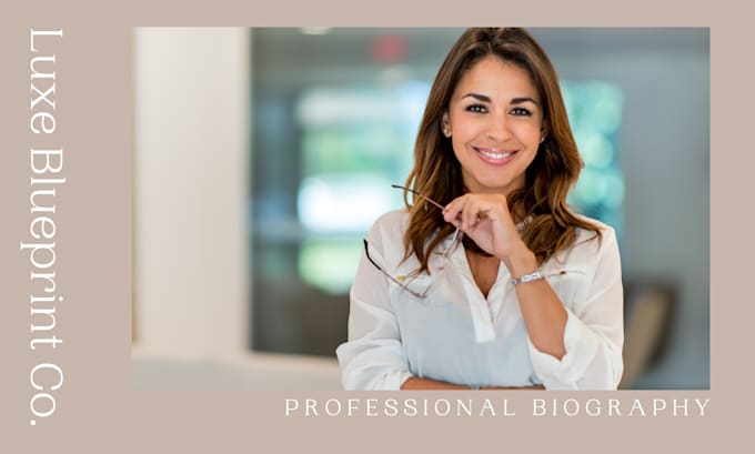 Write a realtor bio, real estate agent bio, professional bio by ...