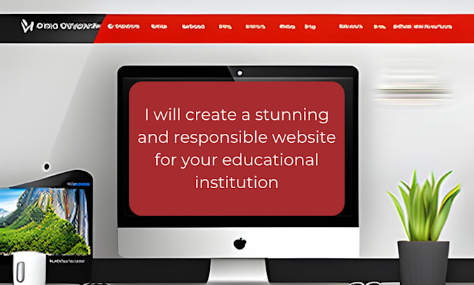 Create a responsive and stunning website for your educational ...