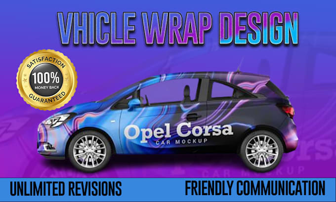 Creative vehicle wrap design for your car, truck, van by ...