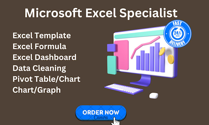 Create excel dashboard, visualization, pivot table expert by Muhammad ...