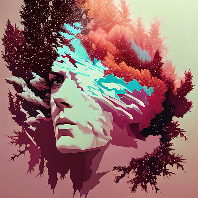 Create abstract art using ai by Akash_trickster | Fiverr