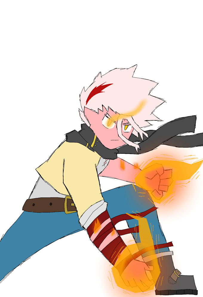 Draw you or your oc in a very cartoony comic style by Skyfusion | Fiverr