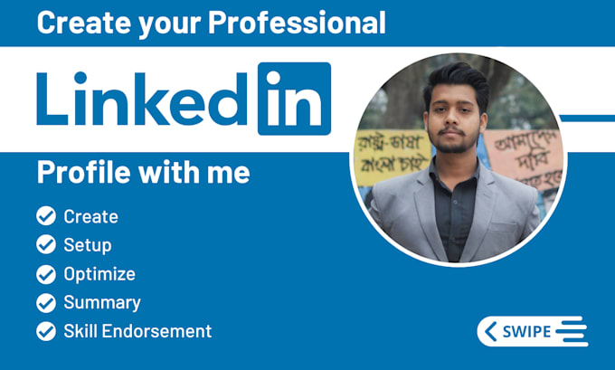 Create an impressive linkedin profile to enhance your professional ...