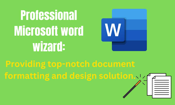 Edit,format,improve ms word microsoft word document and pdf by ...