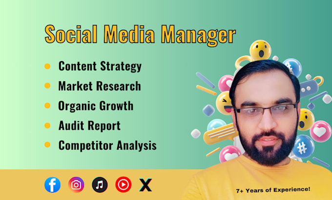 Be your expert social media manager and content creator by Hafiz4342 ...