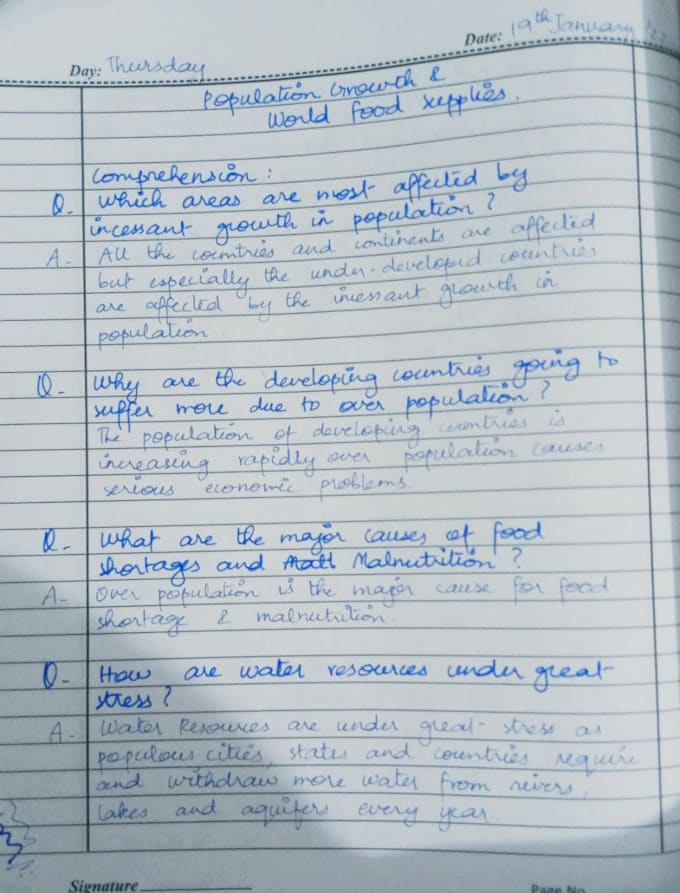 Write assignments and notes professionally by Raja_imam111 | Fiverr