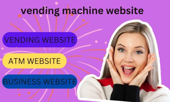Design a vending machine website, atm machine, vending and business ... Design a vending machine website, atm machine, vending and business ...
