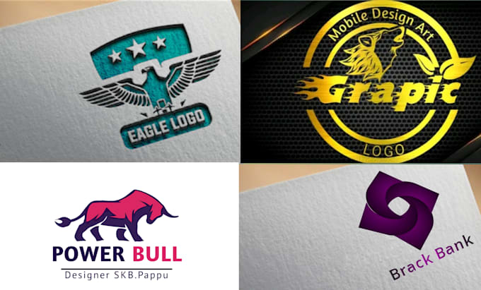 Do unique and modern minimalist logo design by Subrata_kumer_ | Fiverr