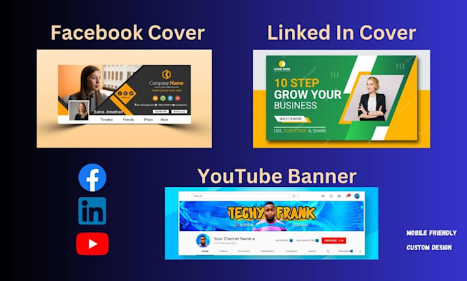 Create an facebook cover photo and youtube banner design by Sayed_gd ...