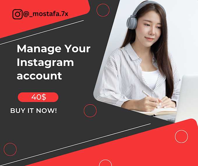 Be your professional instagram manager by Mostafamedhat5 | Fiverr