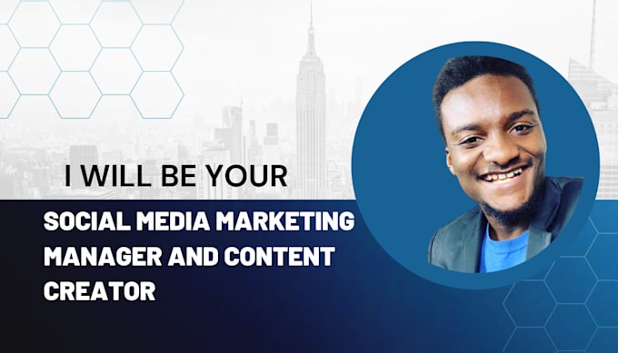 Be your social media marketing manager and content creator by ...