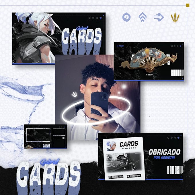 Create a custom stream overlay for your favorite game by Hayatoart | Fiverr