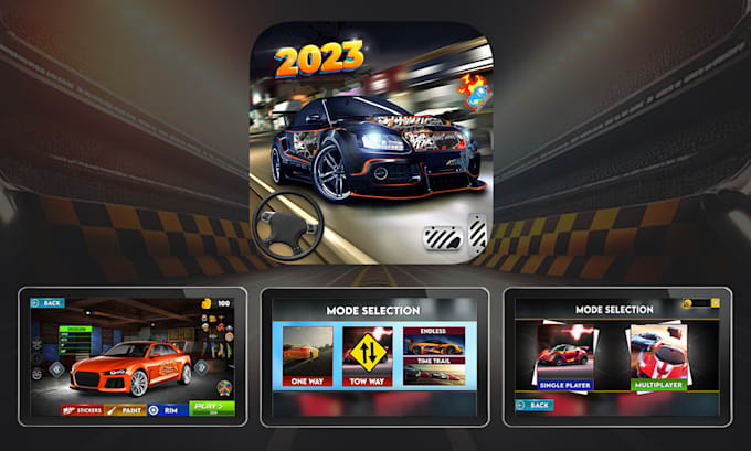 Design stunning game ui design, 2d game art,game graphics by ...