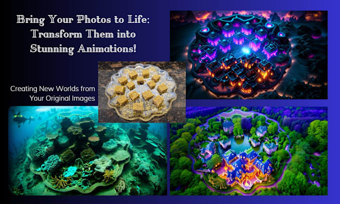 Add effects and create animated motion for your photo by Kubrante | Fiverr