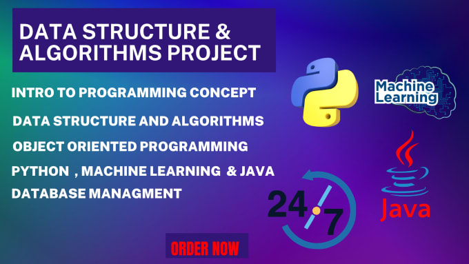 Do C Cpp Python Java Data Structure Java And Oop Programming Task Project By Johnalia1 Fiverr