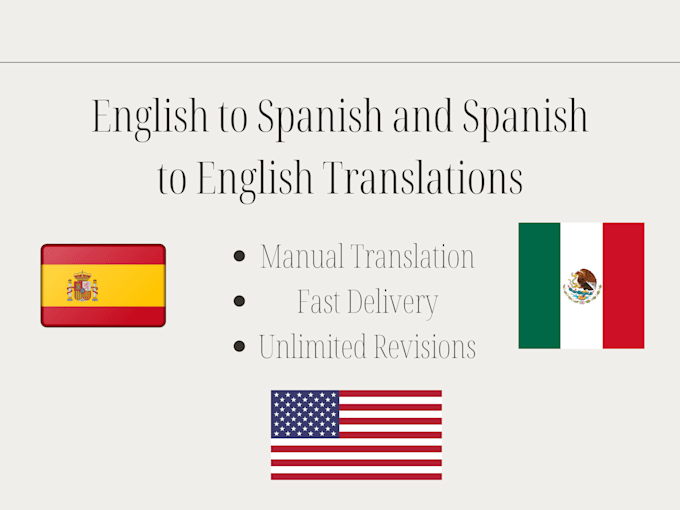 Translate anything from english to spanish or spanish to english by ...
