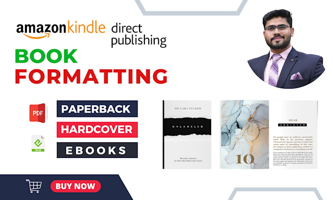 Amazon kdp book formatting, kindle book formatting and layout design by ...