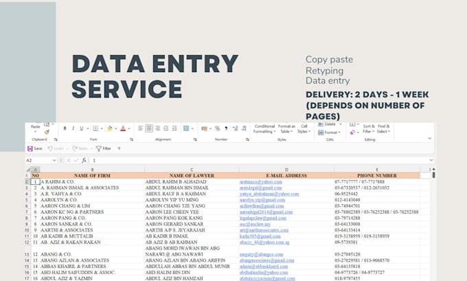 Help you with copy pasting and converting documents by Erienanatasya ...