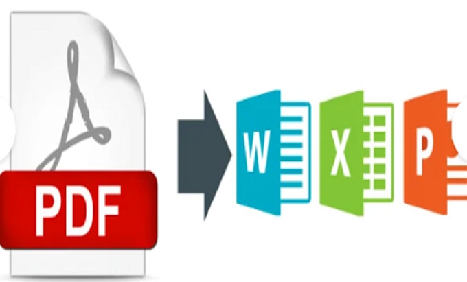 Do typing from pdf, handwriting or images to word, excel and vice versa ...