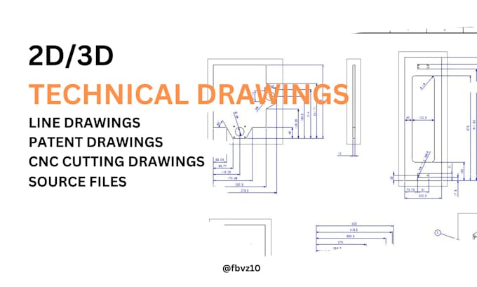 Create line drawings of the product by Fbvz10 | Fiverr