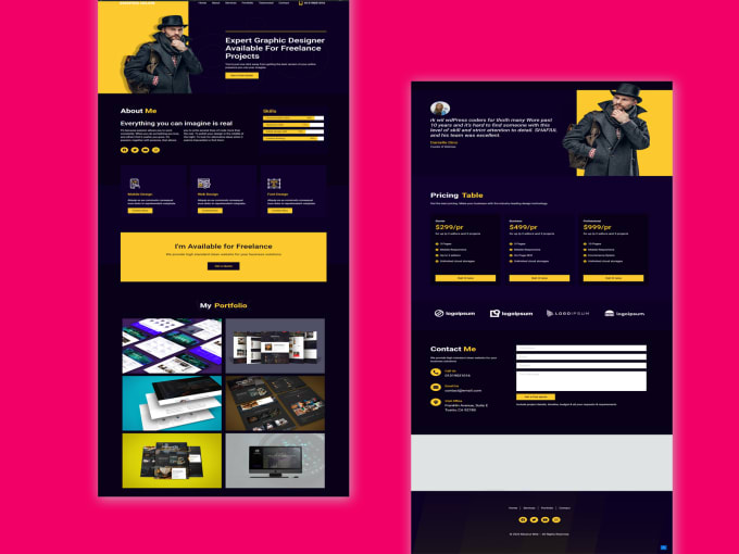Create responsive personal portfolio wordpress website by Mizanulwebd ... Create responsive personal portfolio wordpress website by Mizanulwebd ...