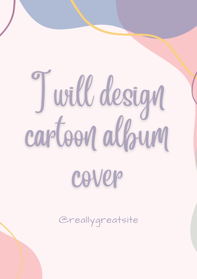 Create unique cartoon album cover with in a 3 day by Mariam_gulzar | Fiverr