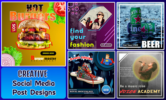 Create attractive and cool social media post designs by Isuru_wijekoon ...