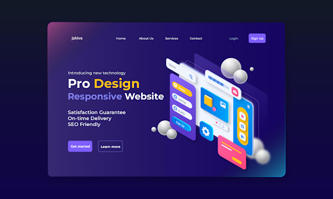 Do premium website design by Jshiva7 | Fiverr