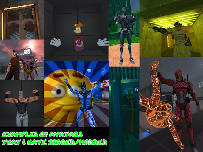 Mod a character or a 3d model of your choosing to bonelab by ...