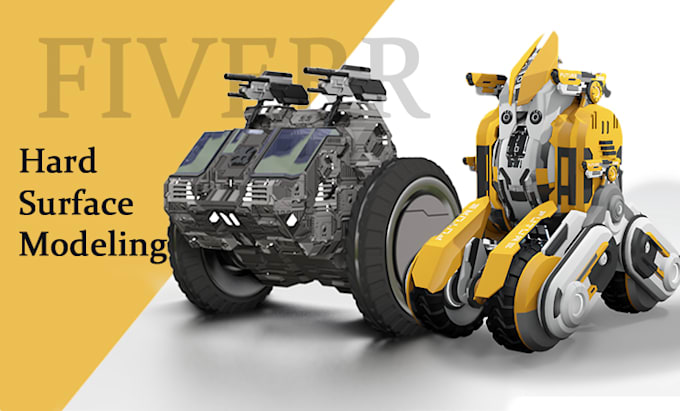 Do hard surface game modelling by Priyakaur1818 | Fiverr