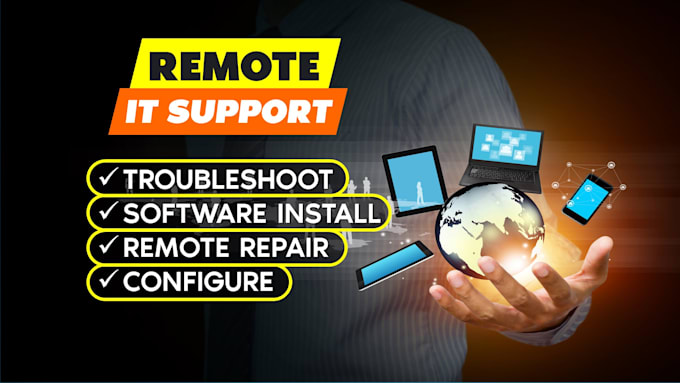 Do remote it support computer troubleshooting, repair, and software ...