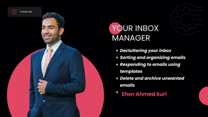 Manage your email inbox by Ehsnsuri | Fiverr
