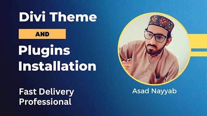 Install divi theme and create website with divi builder by Asad9800 | Fiverr