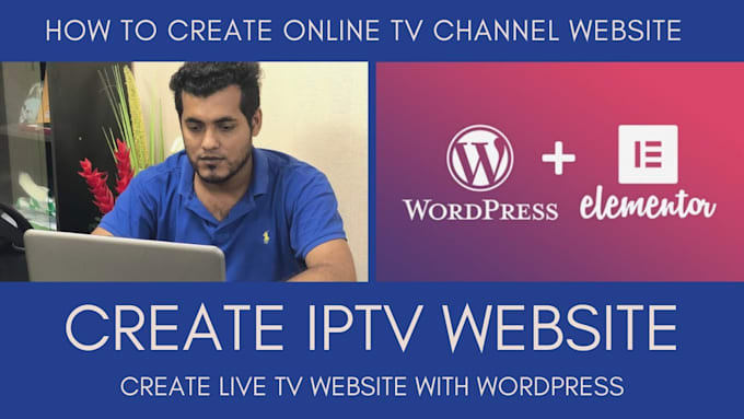 Create a professional iptv website by Briankingss | Fiverr