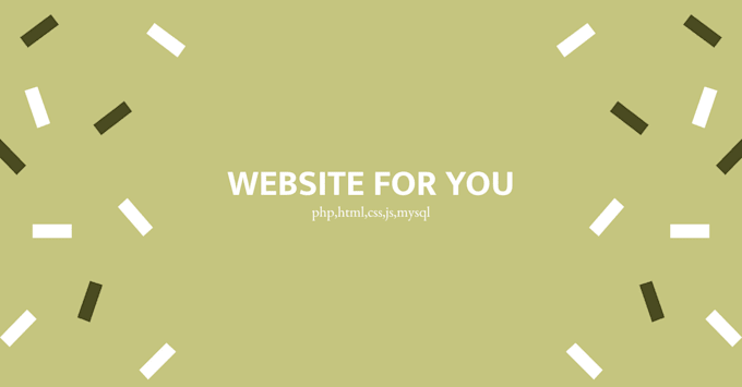 Do Website With Html5 Css Php Js Mysql By Loxker Fiverr